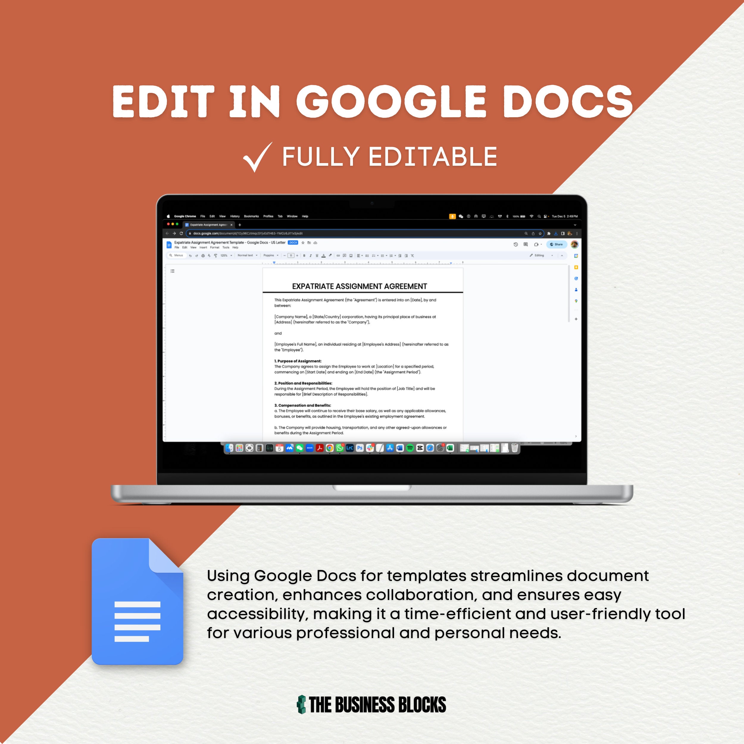 Expatriate Assignment Agreement Template International Relocation ...