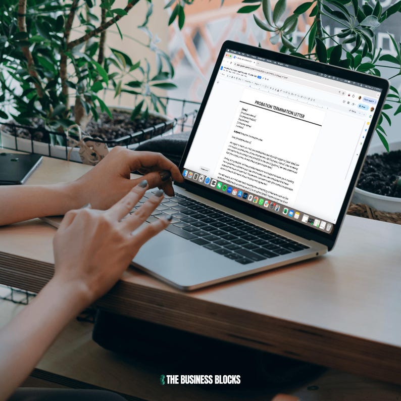 Probation Termination Letter Template: Editable HR Form (google Docs ...