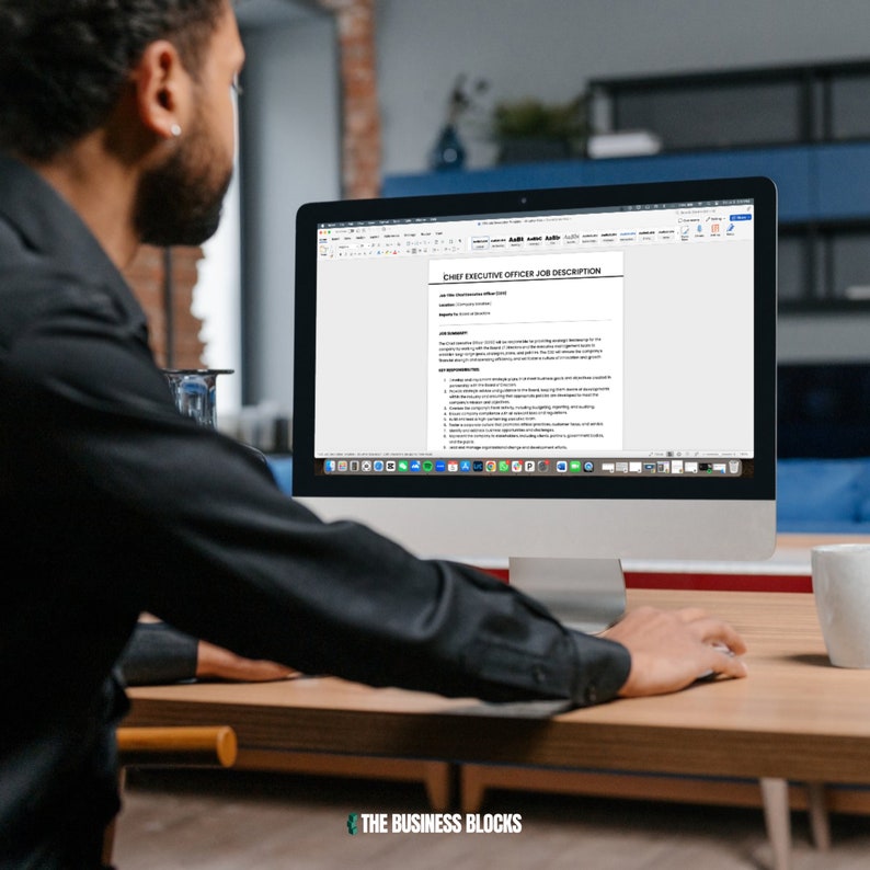 CEO Job Description Template: Chief Executive Officer Responsibilities ...