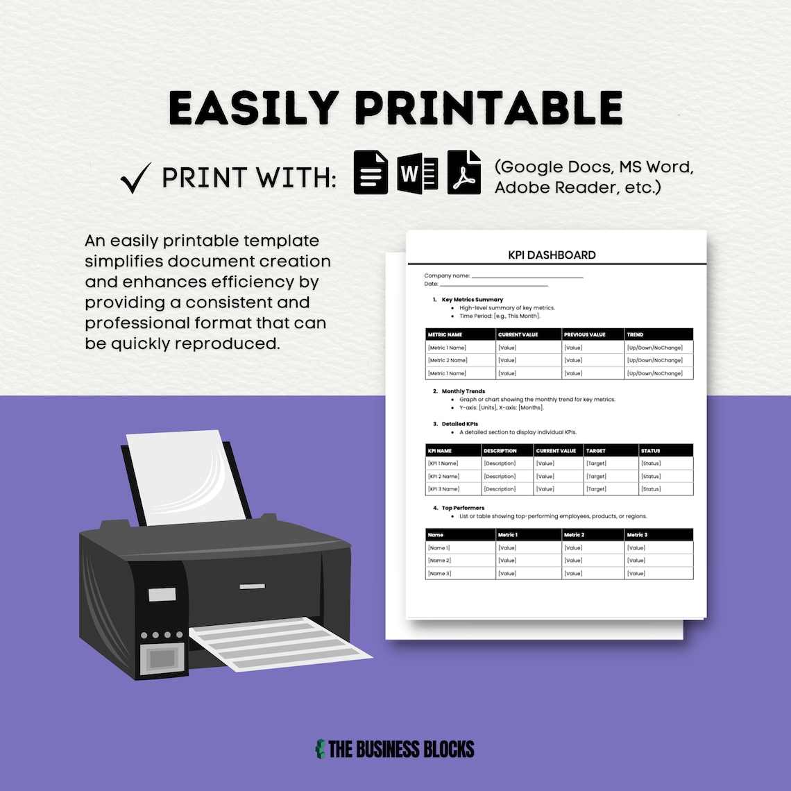 KPI Dashboard Template Key Performance Indicators Dashboard KPI ...
