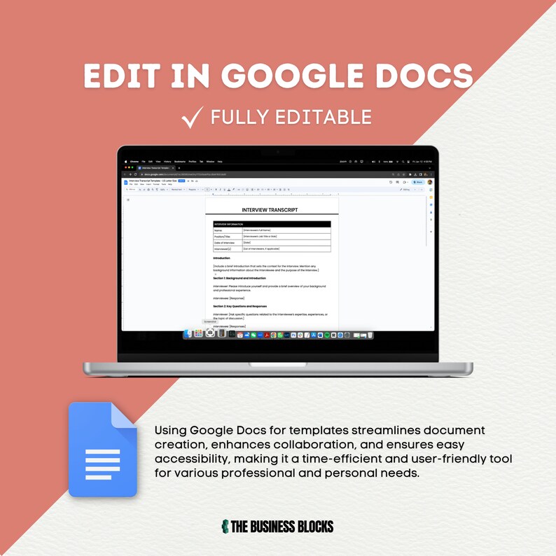 Interview Transcript Template Freelance Journalist Interview Template ...