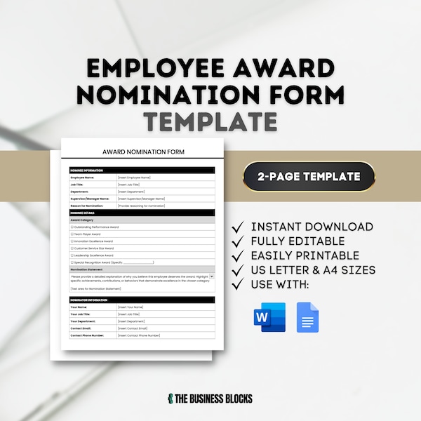 Employee Nomination - Etsy