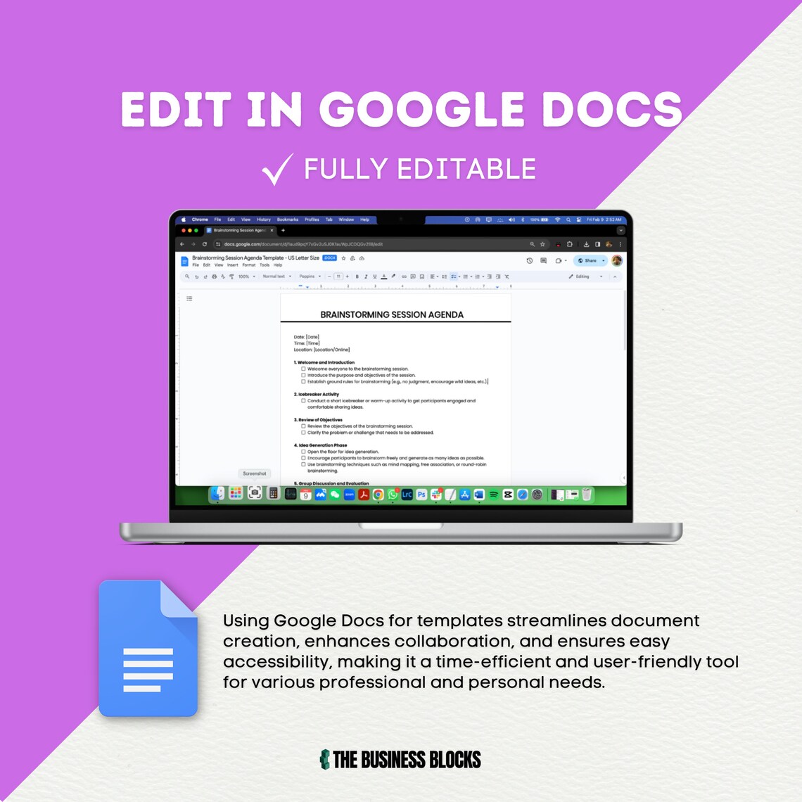 Brainstorming Session Agenda Template Brainstorming Meeting Agenda ...