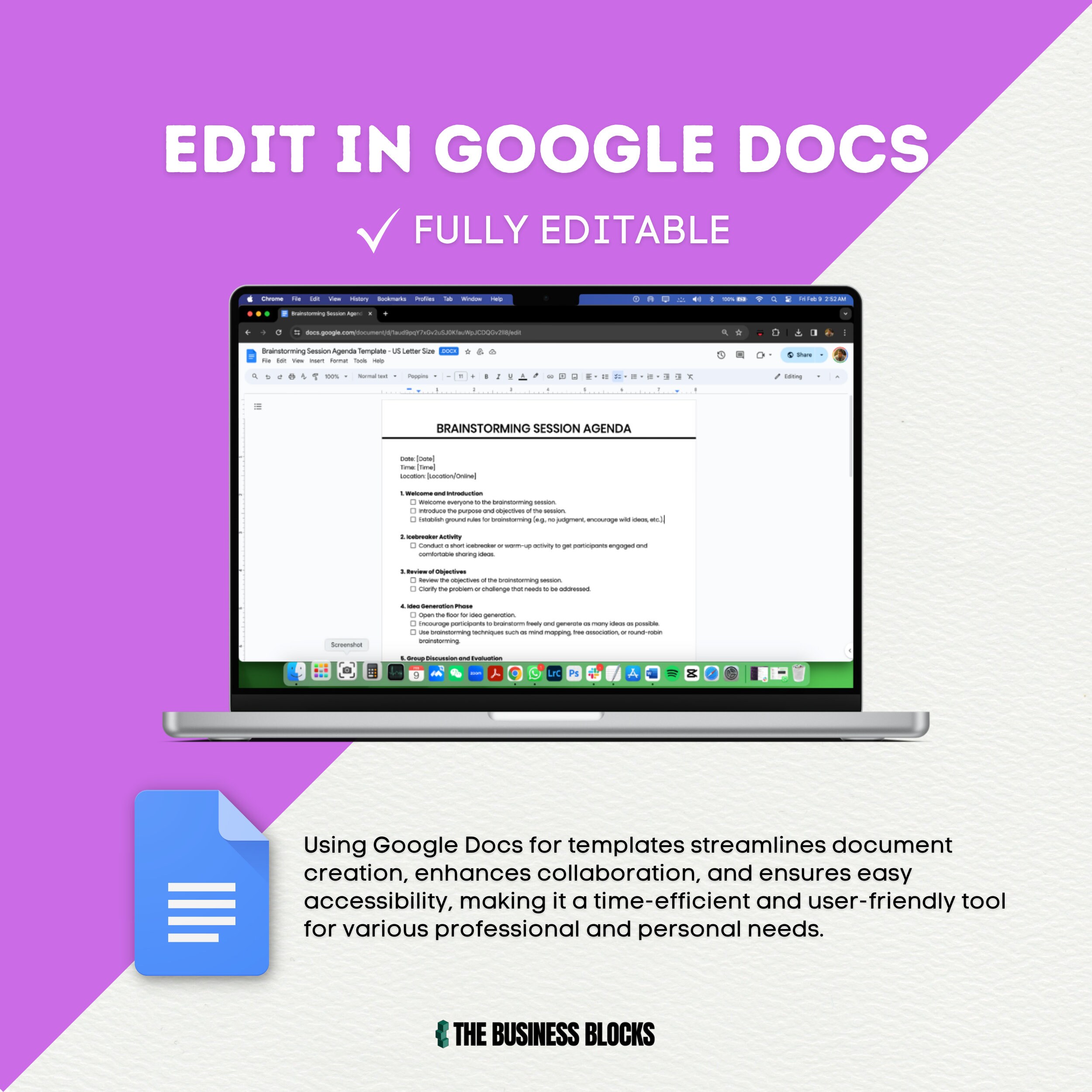 Brainstorming Session Agenda Template Brainstorming Meeting Agenda ...