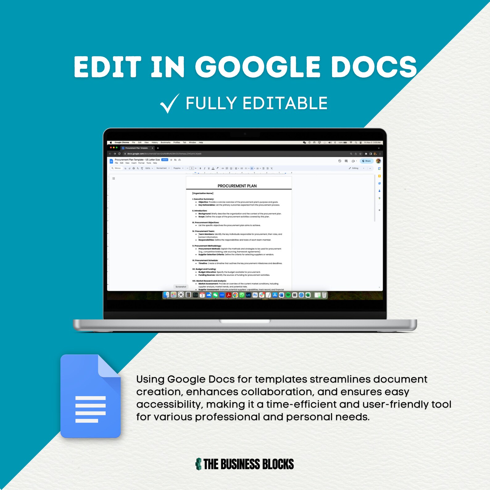 Procurement Plan Template Procurement Strategy Template Procurement ...