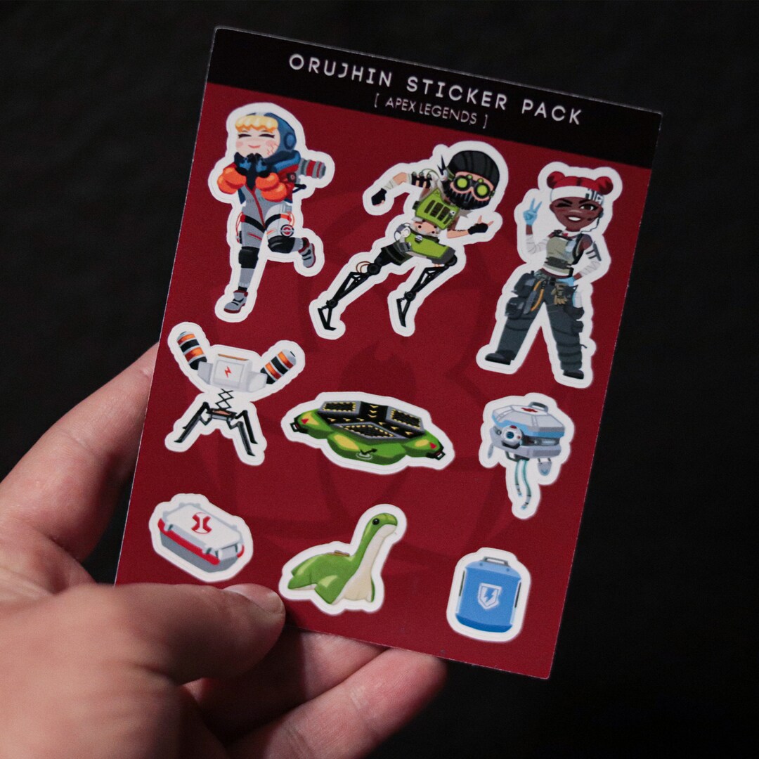 Apex Legends Vinyl Sticker Sheet - Etsy