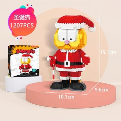 Garfield Cartoon Characters Building Mini Brick Blocks Girls - Etsy