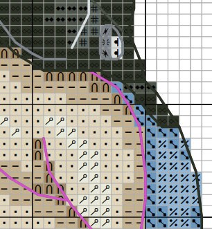 Policeman Cross Stitch Police Cross Stitch Gnomes Cross - Etsy