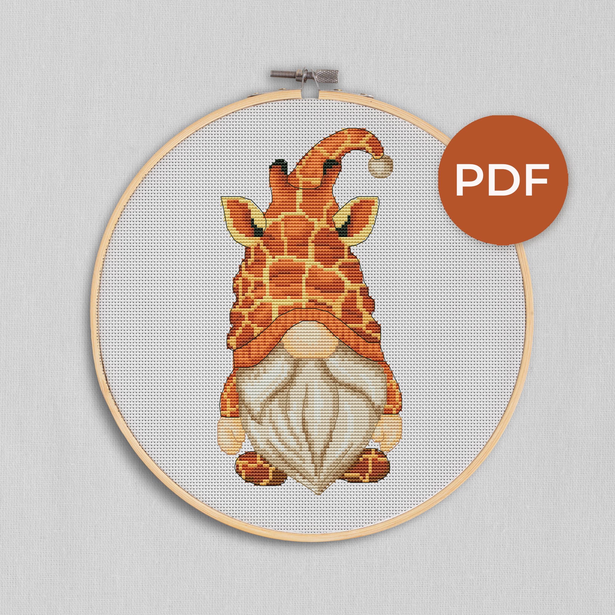 Giraffe Cross Stitch Pattern Giraffe Cross Stitch Animal - Etsy