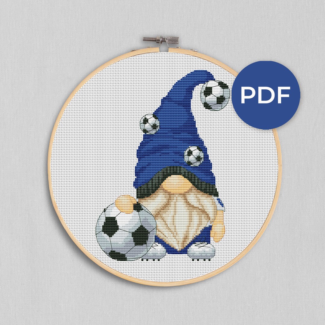 Soccer Player, Cross Stitch Pattern, Sport Cross Stitch, Football Cross ...