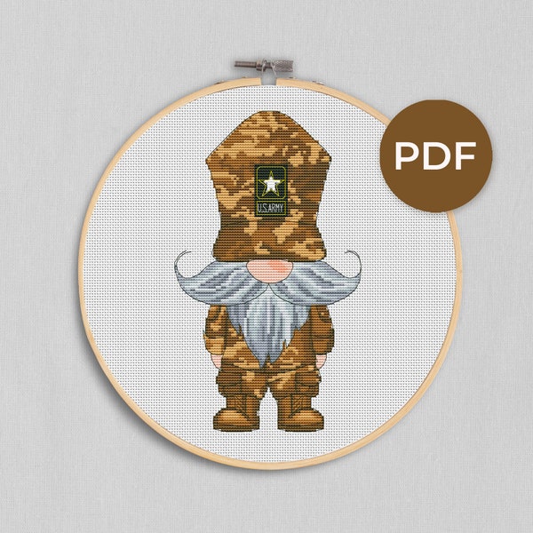 Army Cross Stitch - Etsy