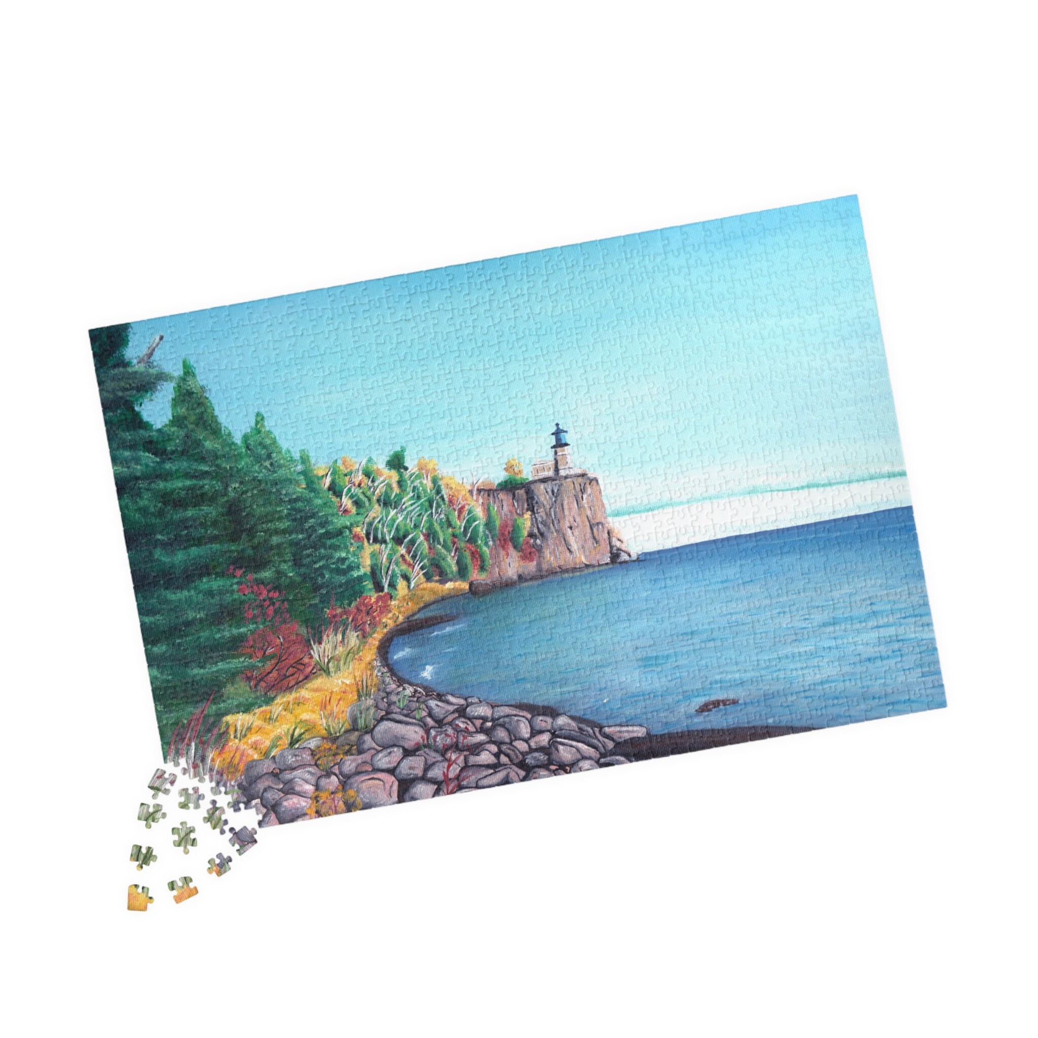 Minnesota Puzzle, Two Harbors Lighthouse | up to 1000 Pcs | Jigsaw ...
