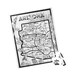 ARIZONA PUZZLE State Symbols Map of Hand-drawn Artwork Jigsaw Puzzle ...