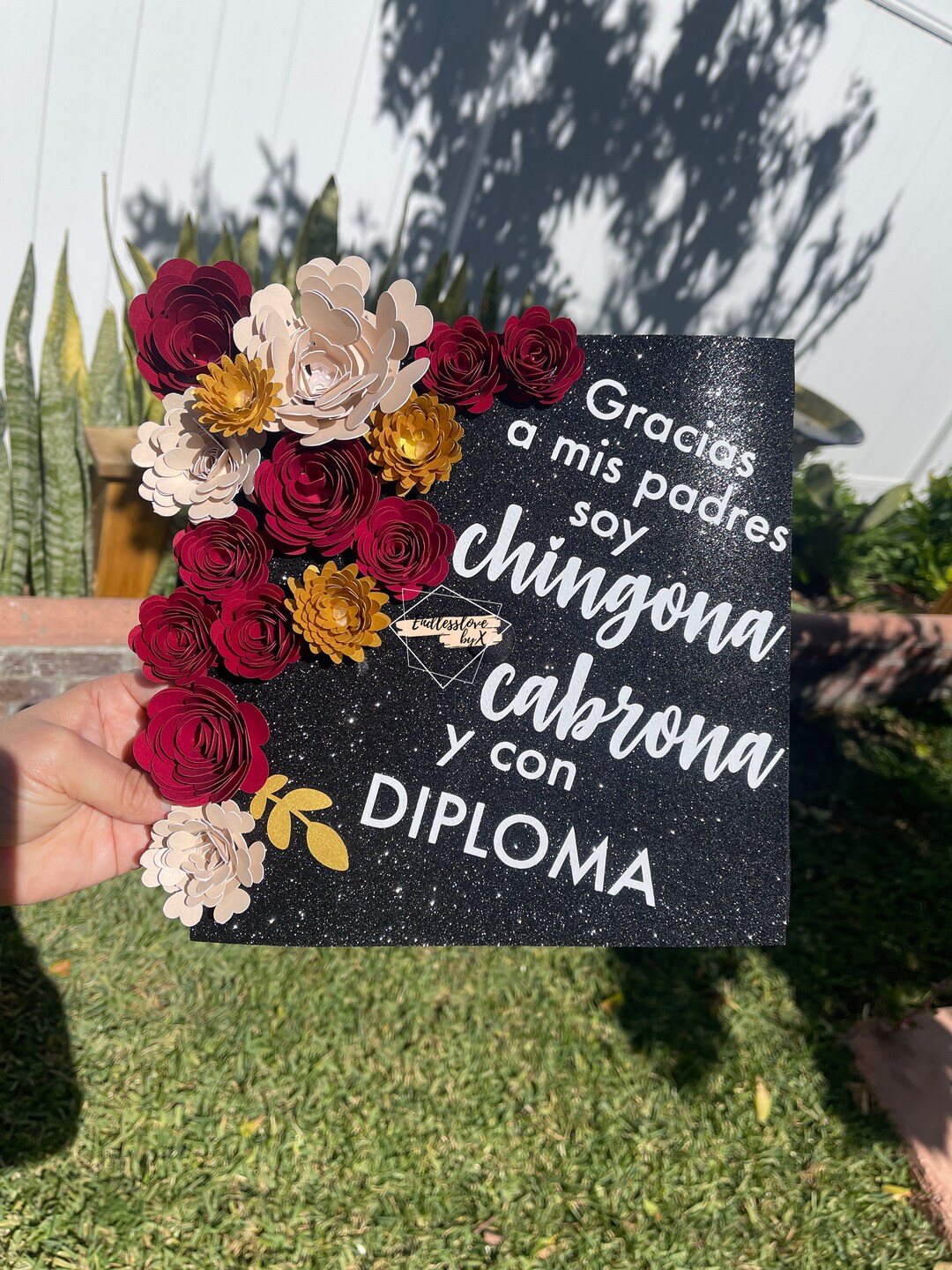 Graduation Cap Topper Chingona Cabrona Y Con Diploma Class 2024-2025 ...