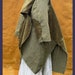 Zero-waste Rocket Coat Reciprocal Pattern Zero-waste Green - Etsy