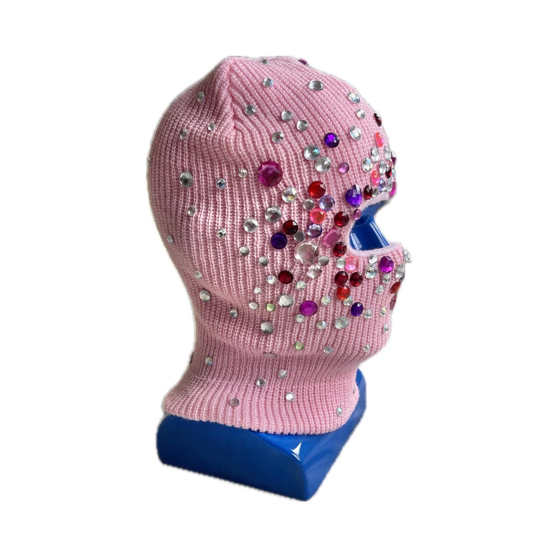 Bedazzled Baclava, Rhinestone Ski Mask, Glittered Mask, Uzi Mask ...