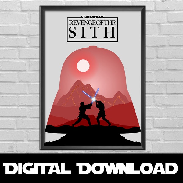 Revenge of the Sith - Etsy