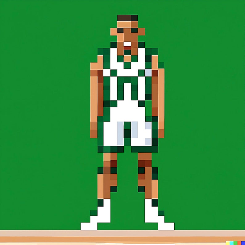 Giannis Antetokounmpo Pixel Art Digital Download NBA MVP Art - Etsy