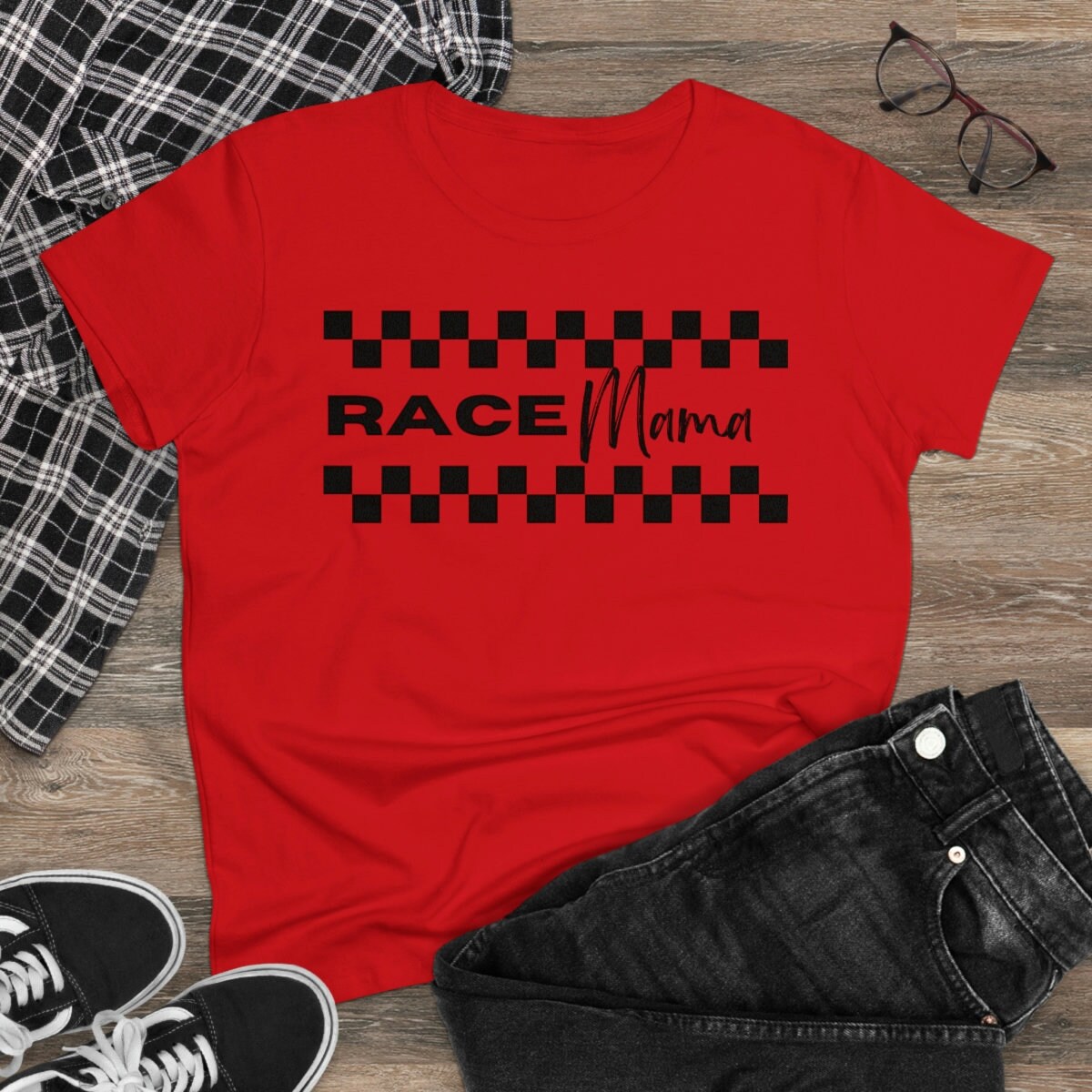 Race Mama, Women's Racing Shirt, Race Mom, Racing Mom, Quarter Midget ...