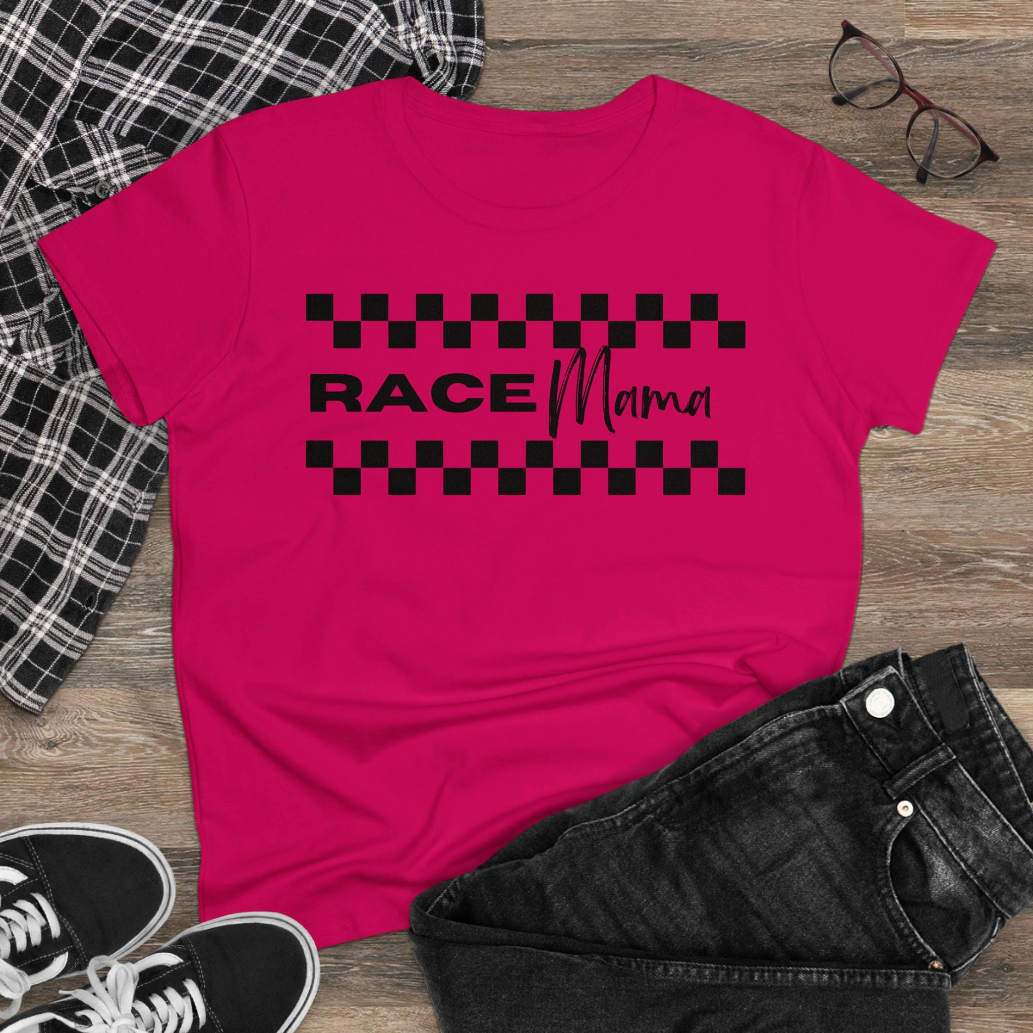 Race Mama, Women's Racing Shirt, Race Mom, Racing Mom, Quarter Midget ...