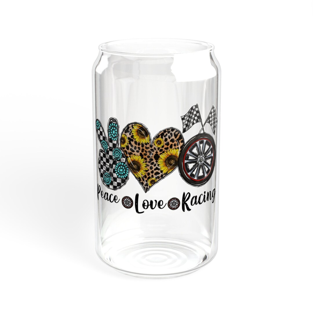 Peace Love Racing, Racetrack, Race Glasses Dirt Bike Cup, Motocross ...