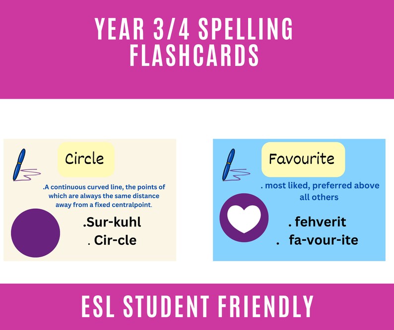 Essential Spelling Flashcards for Years 3, 4, 5, and 6: Enhance ...