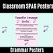 Classroom Posters SPAG Grammar Posters Teacher Posters - Etsy UK