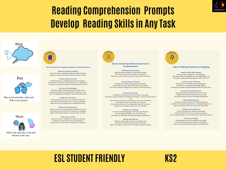 Comprehension Toolkit: Versatile Prompts and Activities for Enhancing ...