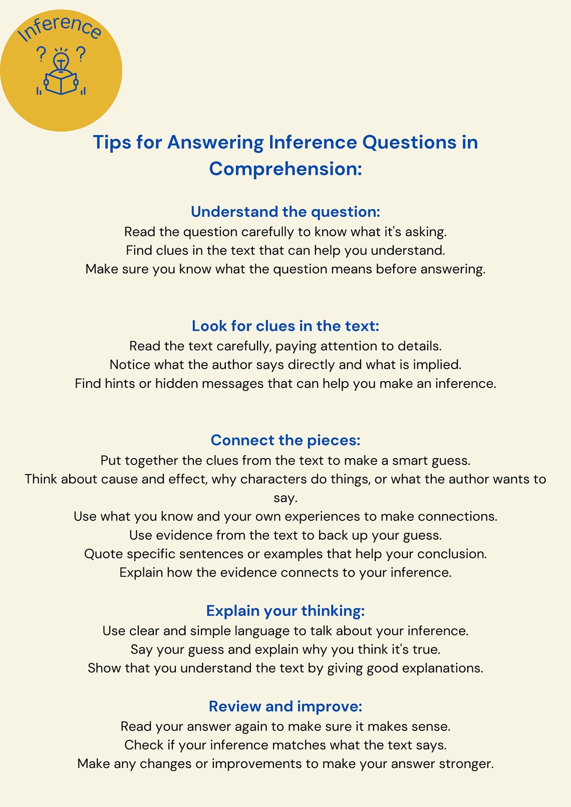 Comprehension Toolkit: Versatile Prompts and Activities for Enhancing ...