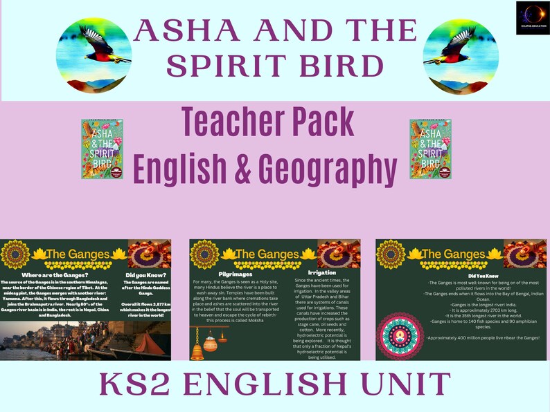 Complete Teaching Unit: 'asha and the Spirit Bird' Engaging English and ...