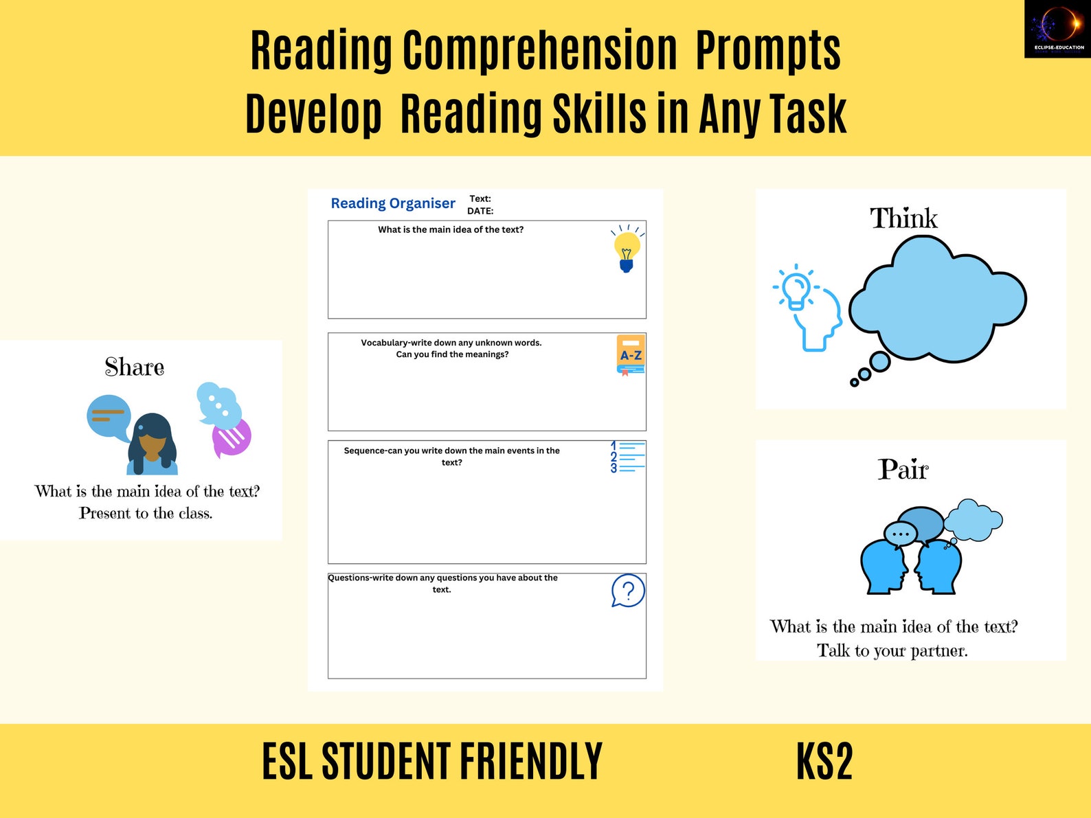 Comprehension Toolkit: Versatile Prompts and Activities for Enhancing ...