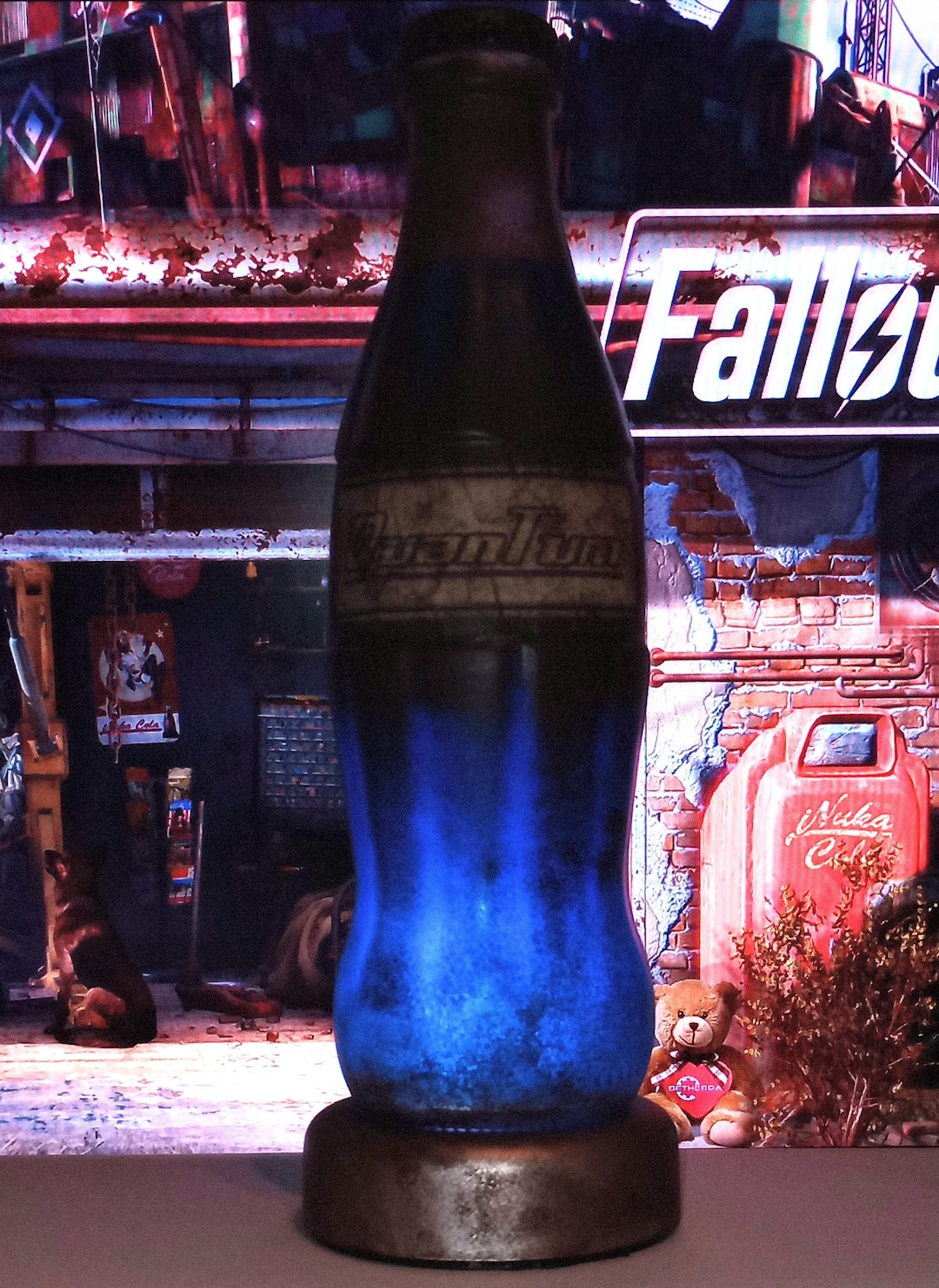 Nuka Cola Bottle Fallout Inspired for Fans Nuka Cola Fan Art Replica ...