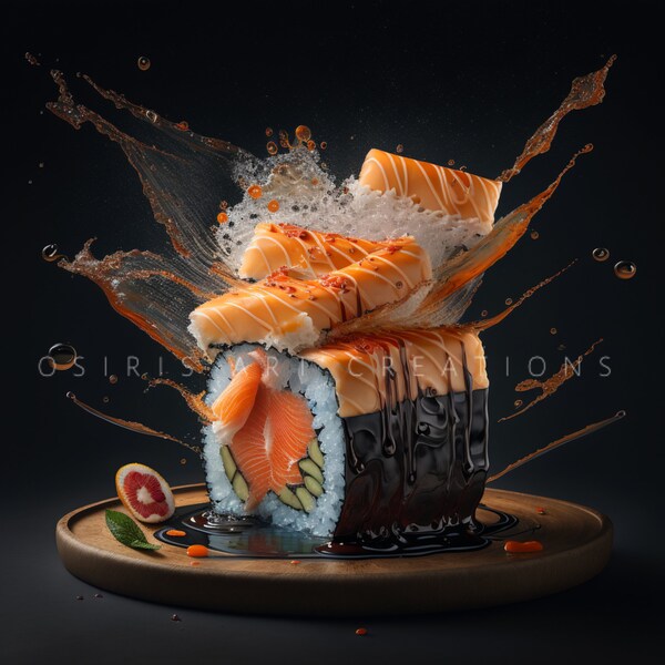 Sushi Art - Etsy