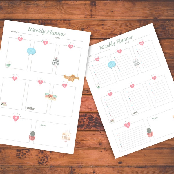 Cute Planners - Etsy