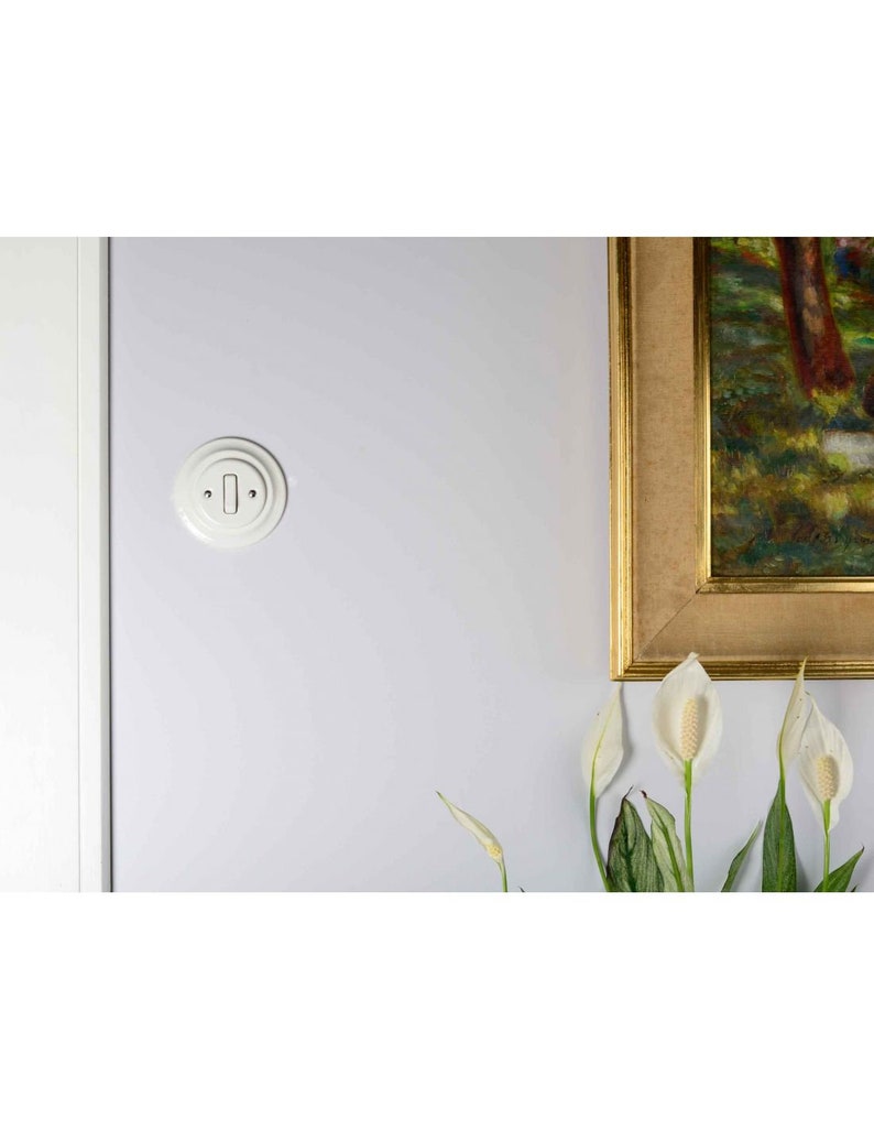 Ceramic Key Bell Push Button, Flush-mounted Bell on OFF Switch ...