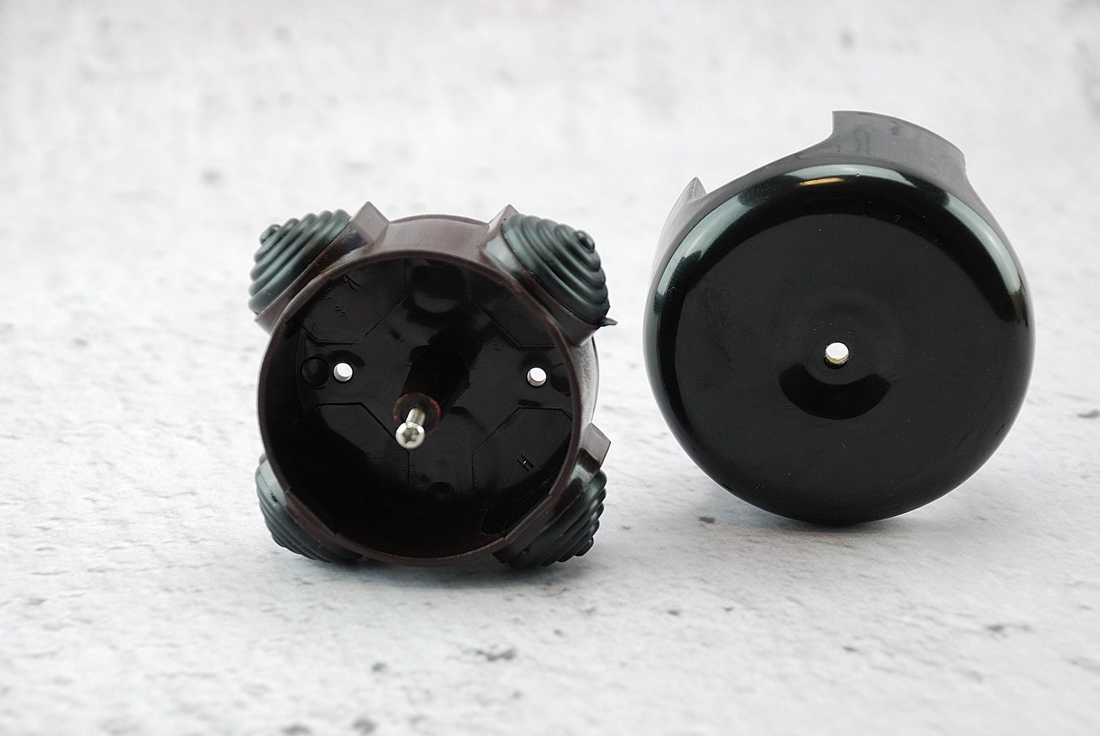 Vintage Ceramic Porcelain Junction Box, Electrical Porcelain Junction ...