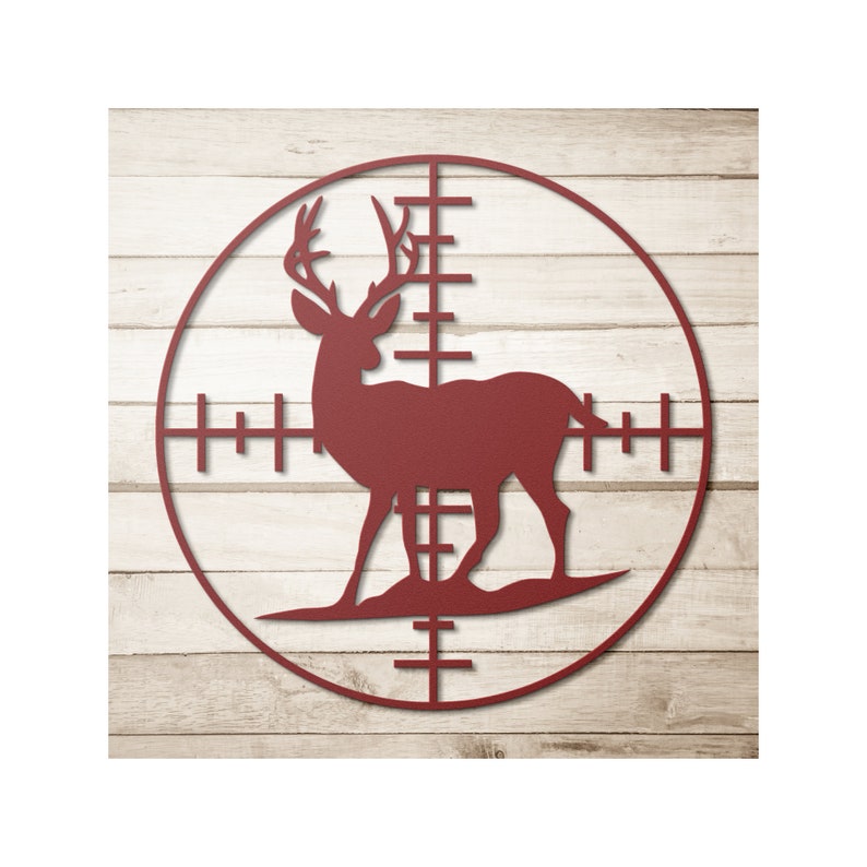 Metal Hunting Sign Hunting Gifts for Men Deer Hunting Sign - Etsy
