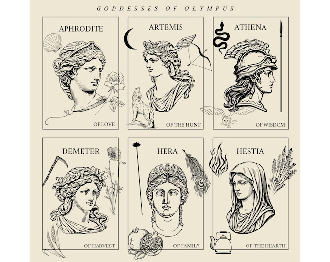 Popular Mythologies Posters, Myths and Legends Gift, Mythology Wall ...