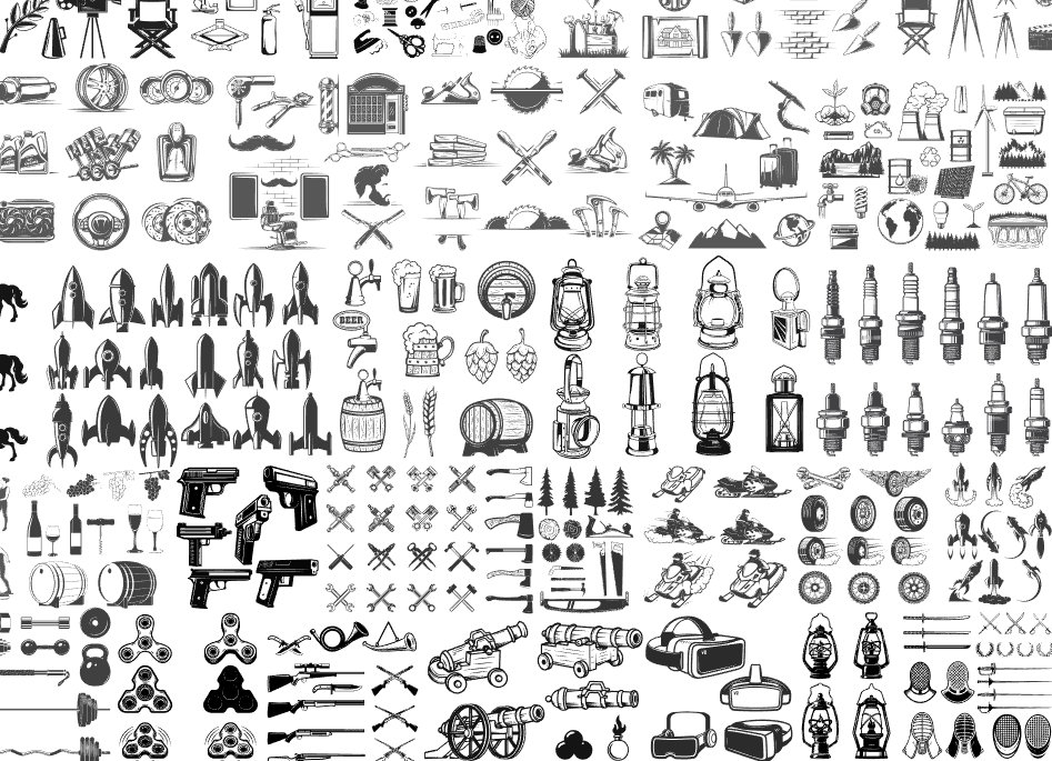 Svg Bundle - Set Svg Design Bundle - SVG Cdr PNG Ai Files for Cutting ...