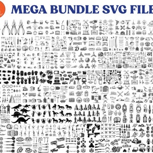 Svg Bundle - Set Svg Design Bundle - SVG Cdr PNG Ai Files for Cutting ...