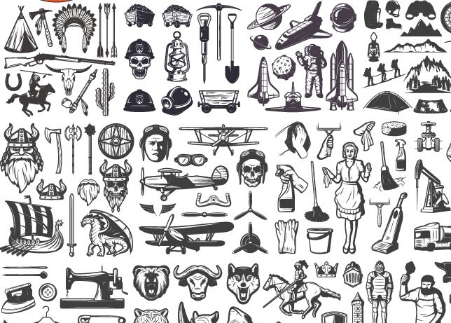 Svg File - Set Svg Design Bundle - SVG Cdr PNG Ai Files for Cutting ...