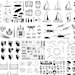 Svg Mega Bundle - Set Svg Design Bundle - Cdr PNG Ai Files for Cutting ...