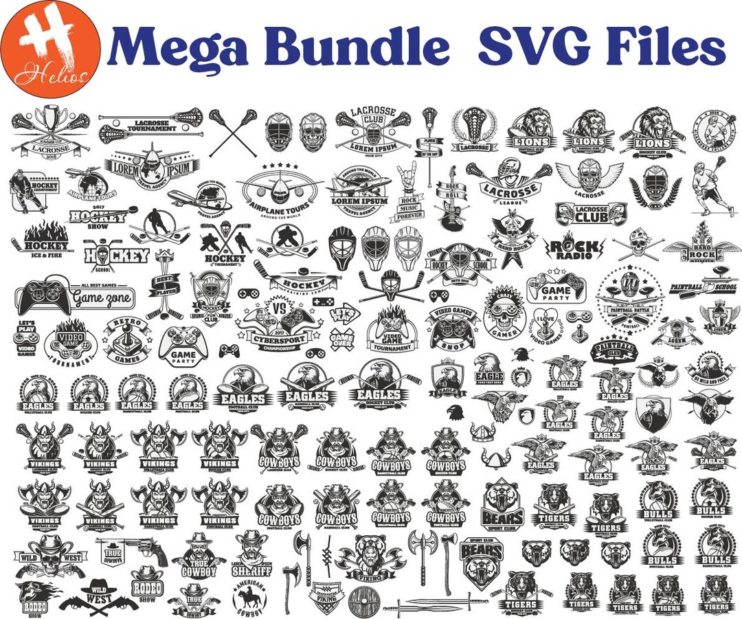 Svg Bundle File - Set Svg Design Bundle - SVG Cdr PNG Ai Files for ...