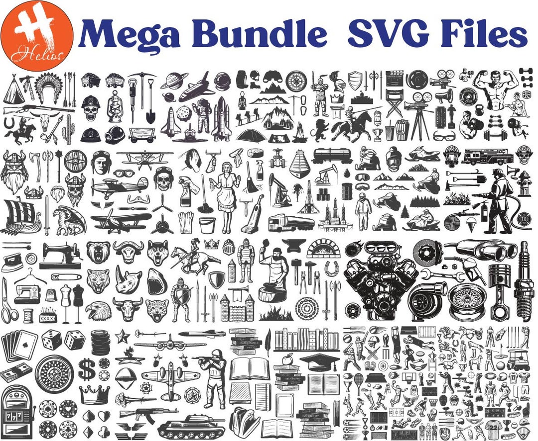 Svg File - Set Svg Design Bundle - SVG Cdr PNG Ai Files for Cutting ...
