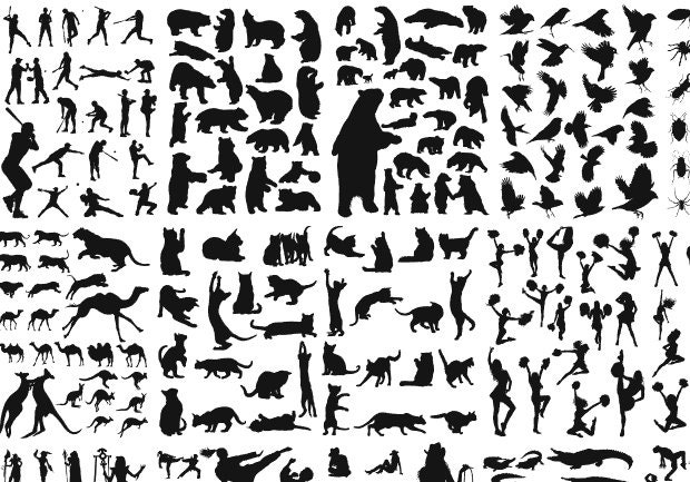 Svg Bundle - Silhouette Set Svg Design Bundle - SVG Cdr PNG Ai Files ...