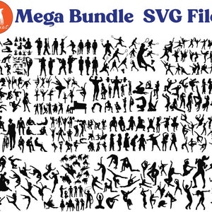 Svg Bundle - Silhouette Set Svg Design Bundle - SVG Cdr PNG Ai Files ...