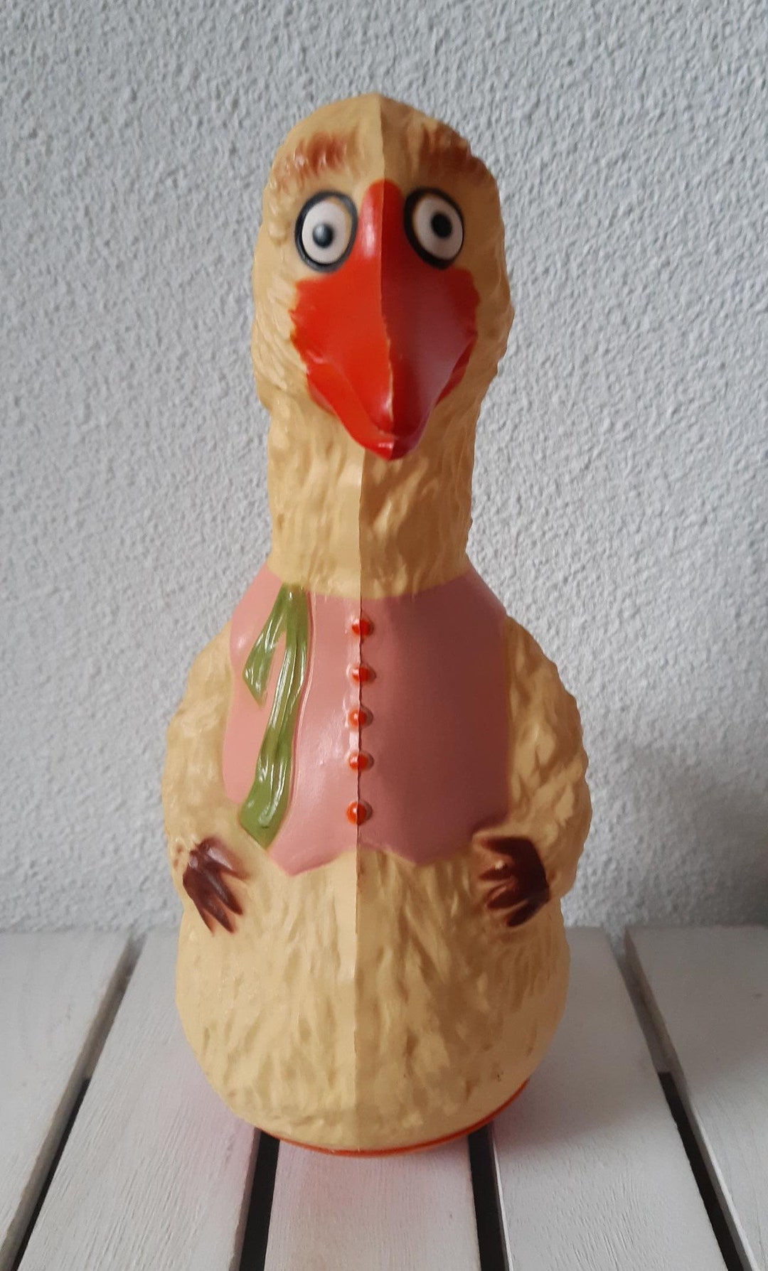 Vintage Wobble Figure Pino Sesame Street - Etsy