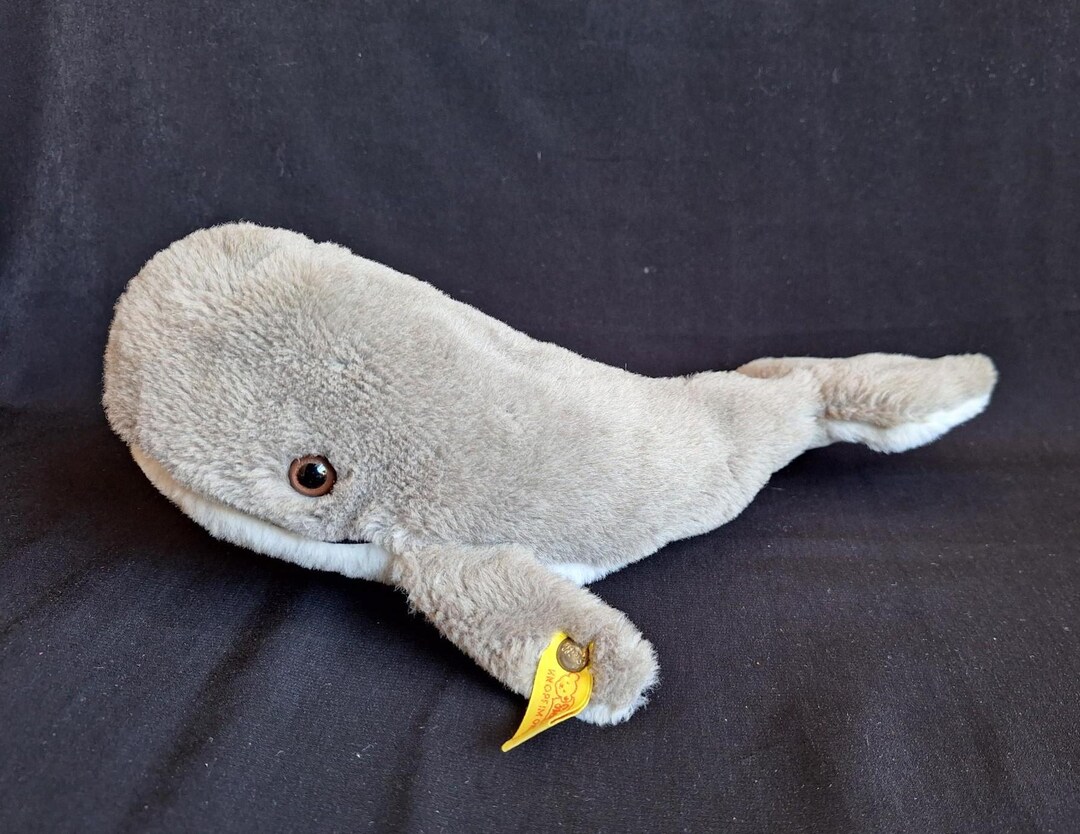 Steiff Cosy Moby Whale - Etsy