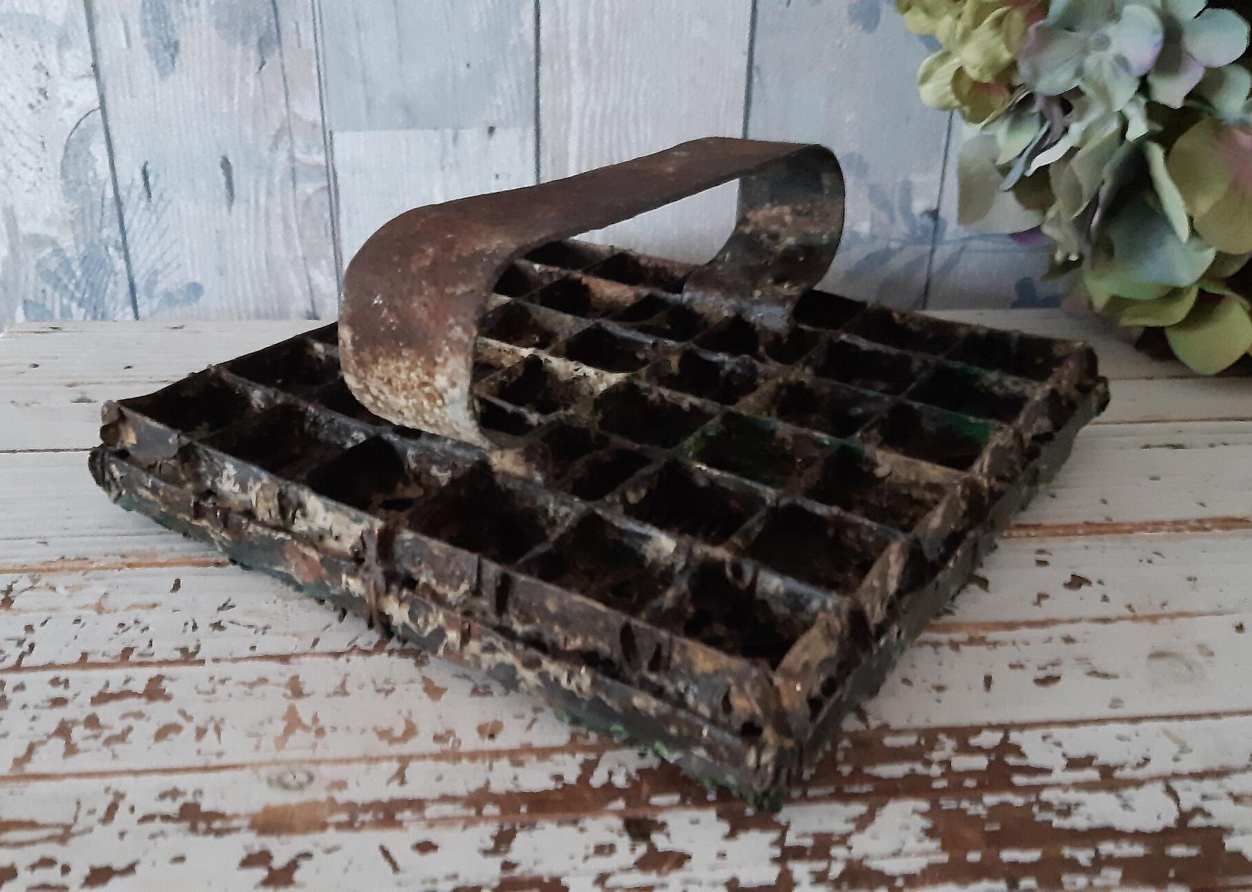 Large Antique Copper Batik Stamp - Etsy