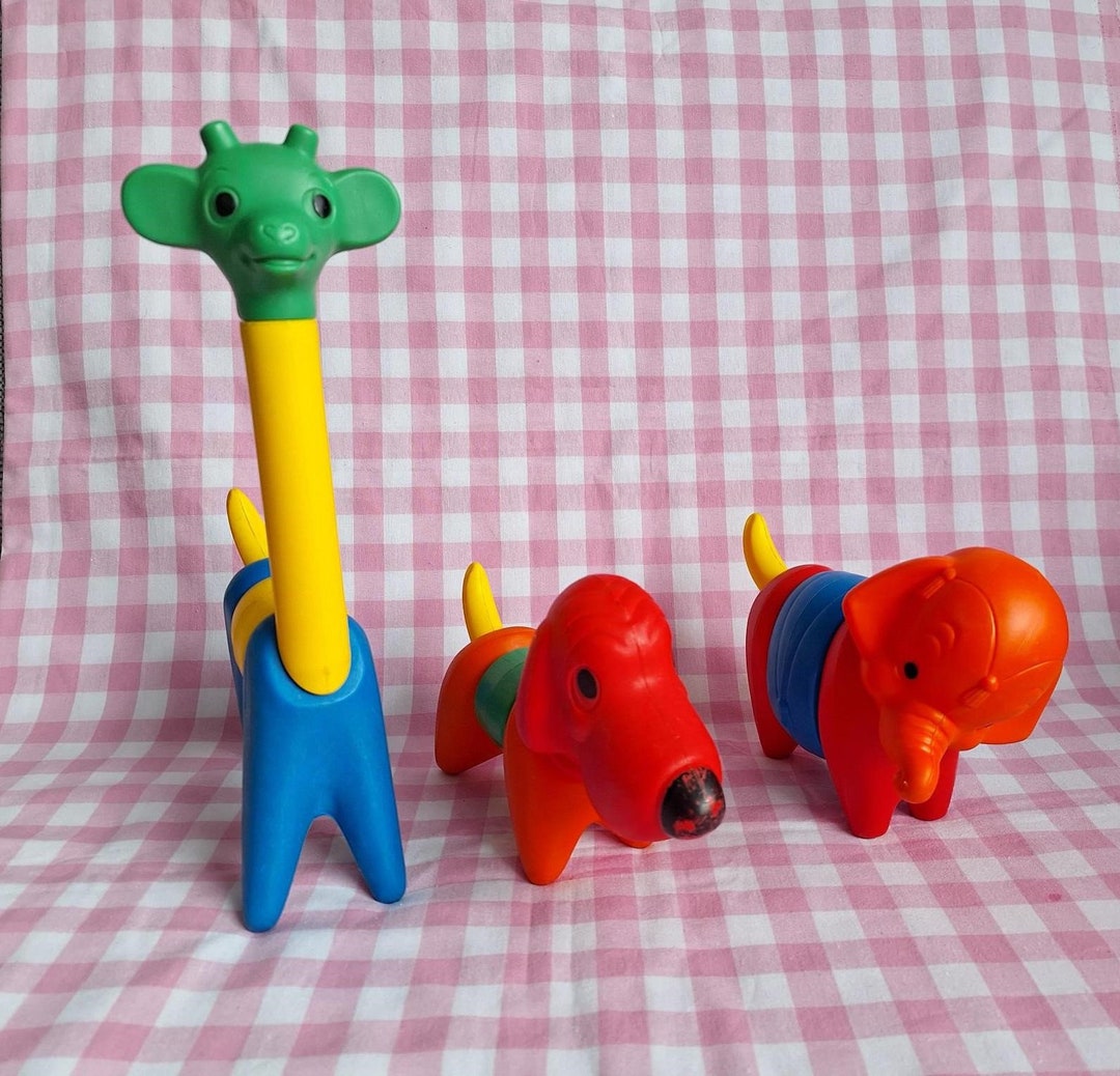Tupperware Toys Zoo It Yourself 3 Animals - Etsy